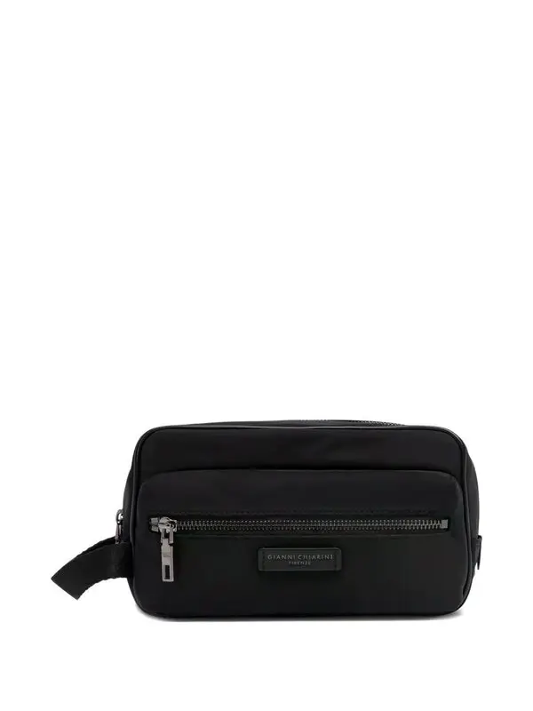 GIANNI CHIARINI Oslo Zip-fastening Wash Bag - Black