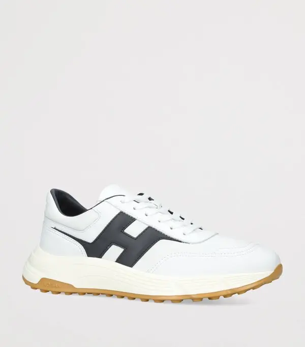 Hogan Leather Hyperlight Sneakers - White