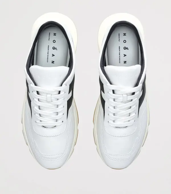 Hogan Leather Hyperlight Sneakers - White