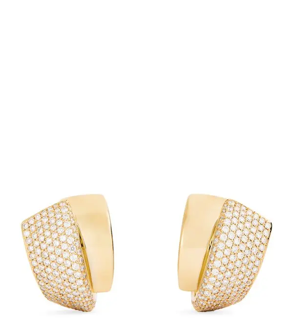 ENGELBERT Divino Diamond Earrings - Gold