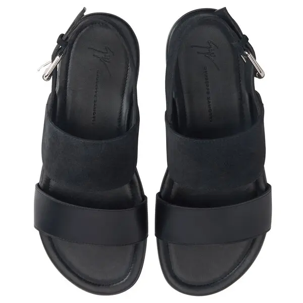 GIUSEPPE ZANOTTI Maratea Sandal - Black