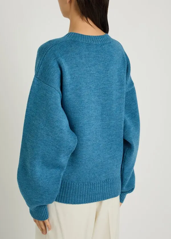 RÓHE V-neck Wool Jumper