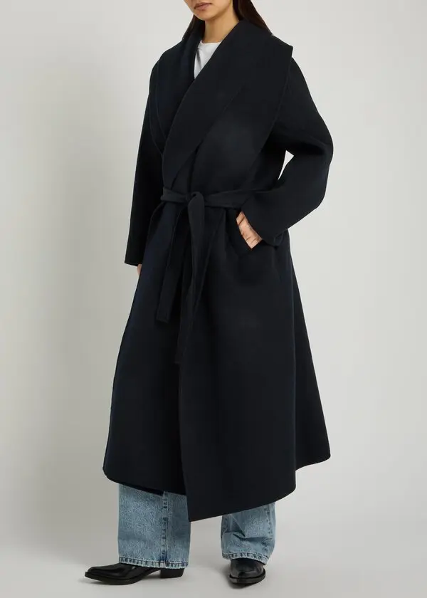 RÓHE Double-faced Wool And Cashmere-blend Belted Coat