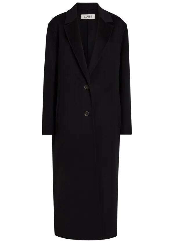 RÓHE Single-breasted Wool Coat