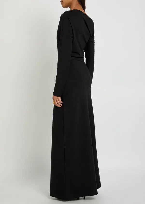 RÓHE Twisted Jersey Maxi Dress