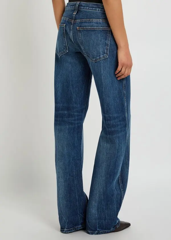 Khaite Karo Barrel-leg Jeans