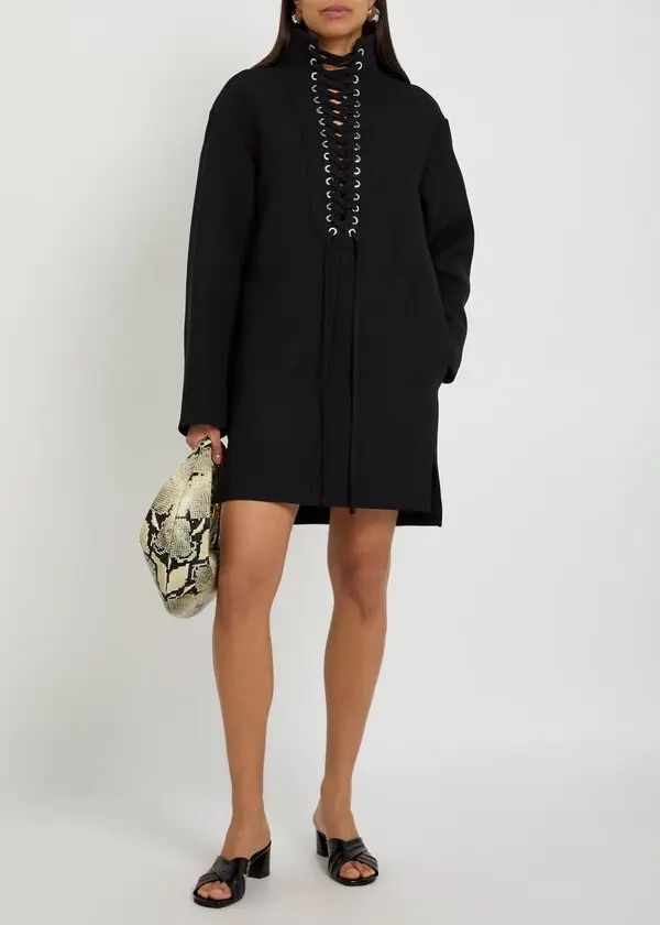 knee length dresses for ladies Khaite Women's Lee Dress - Black