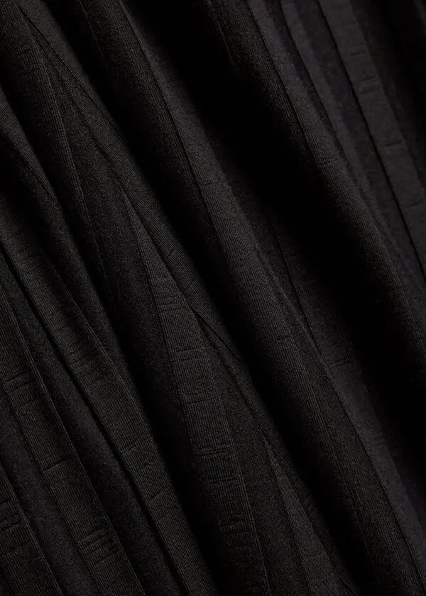 REFORMATION Libra Subtle-stripe Stretch-jersey Mini Dress