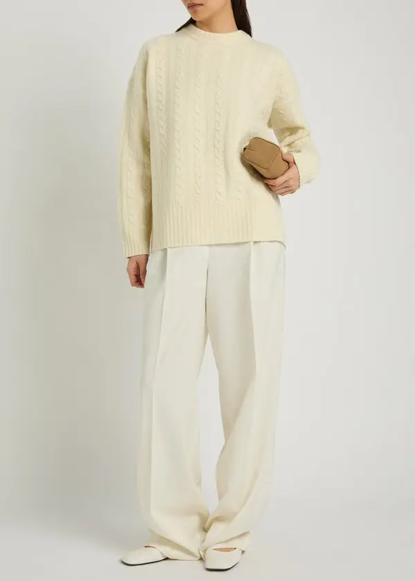RÓHE Cable-knit Wool Jumper