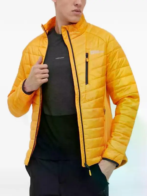 JACK WOLFSKIN Routeburn Quilted Zip Jacket - Yellow