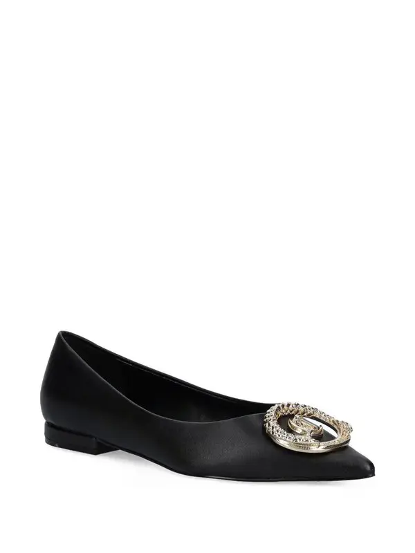 Just Cavalli Embellished-toe Ballet Flats
