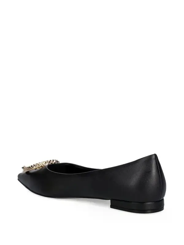 Just Cavalli Embellished-toe Ballet Flats