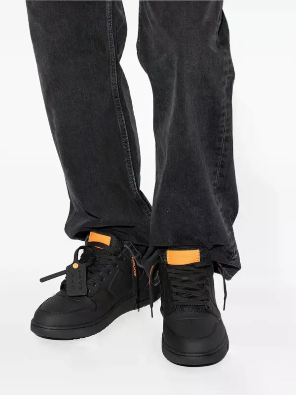 Off-White Out Of Office Lace-up Sneakers - Black