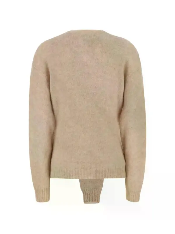 DES_PHEMMES Tie-waist Sweater