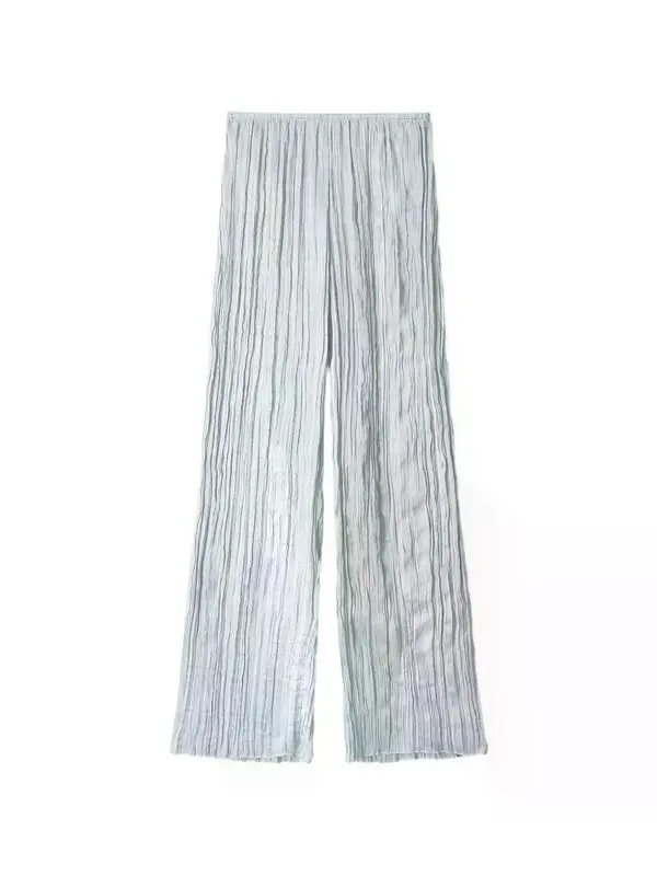 Staud Nami Pleated Trousers - Green