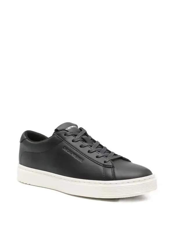 Emporio Armani Lace-up Sneakers - Black