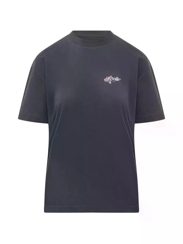 Off-White Printed T-shirt - Grey