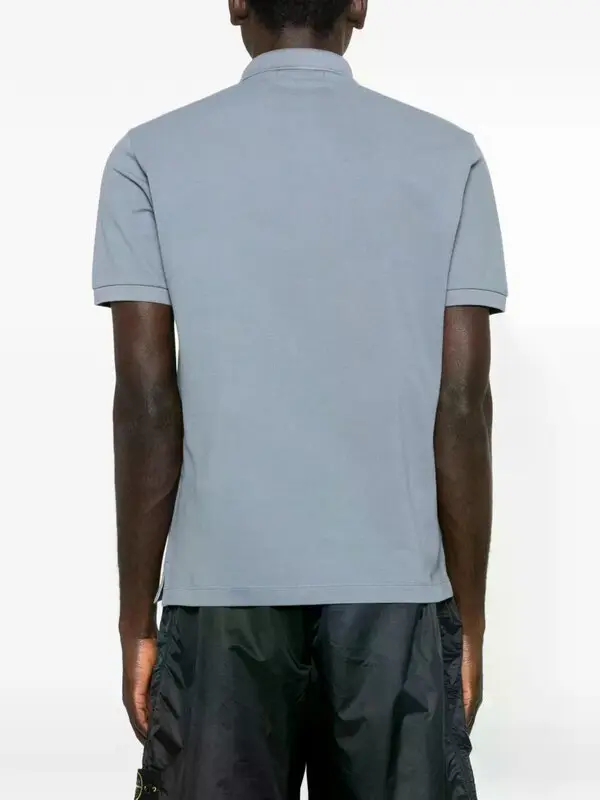 Stone Island Short-sleeve Polo Shirt - Blue