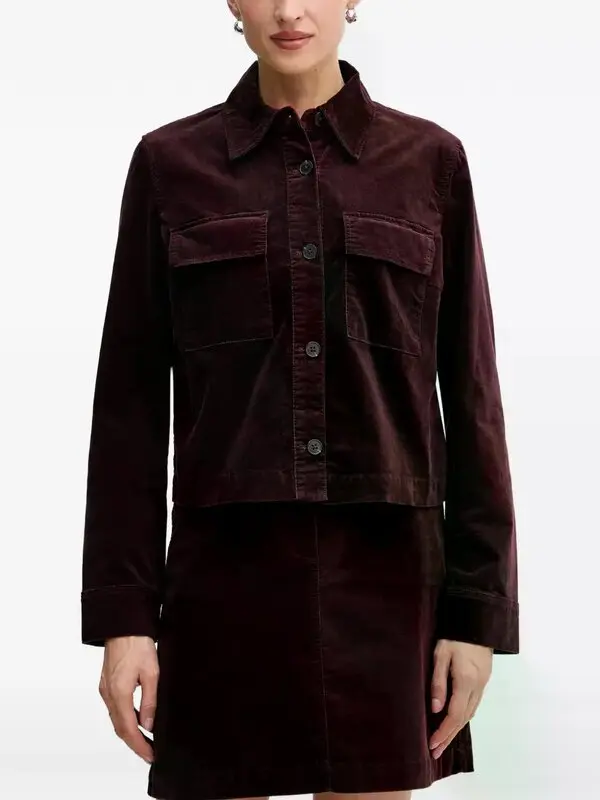 Marc O'polo Chest-pocket Velvet Jacket