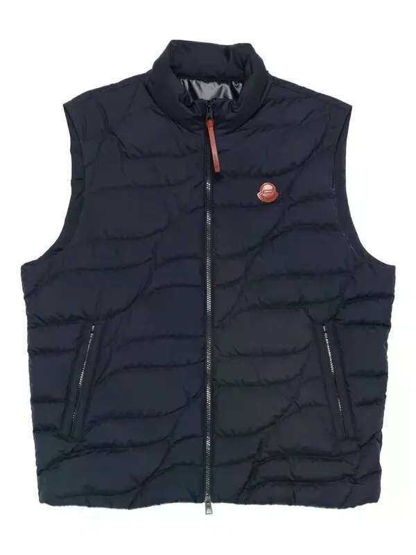 Moncler Quilted Gilet - Blue