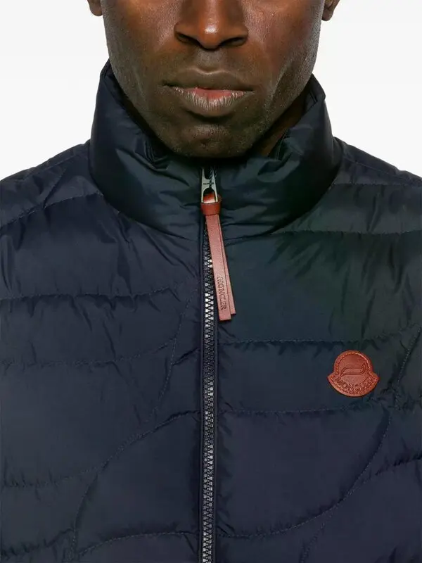 Moncler Quilted Gilet - Blue