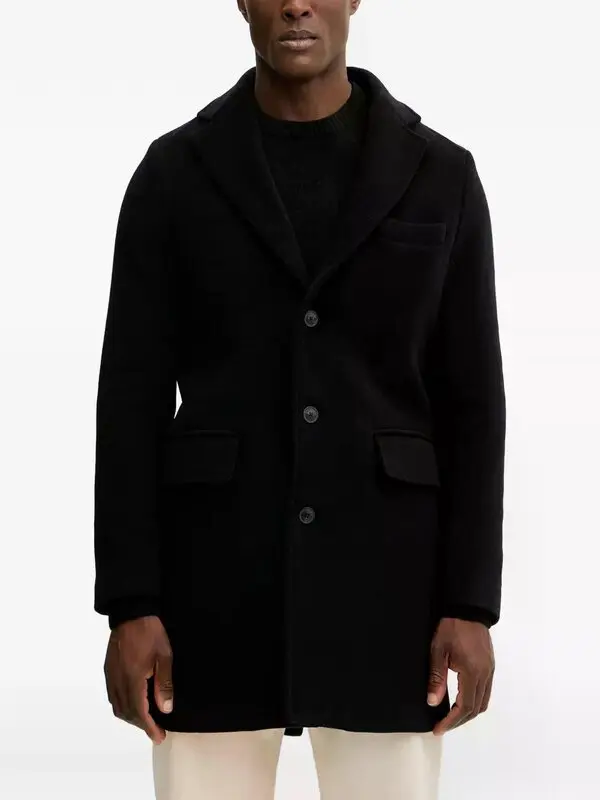TRUSSARDI Buttoned Single-breasted Coat