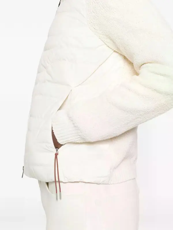 Moncler High-neck Zip-up Puffer Jacket