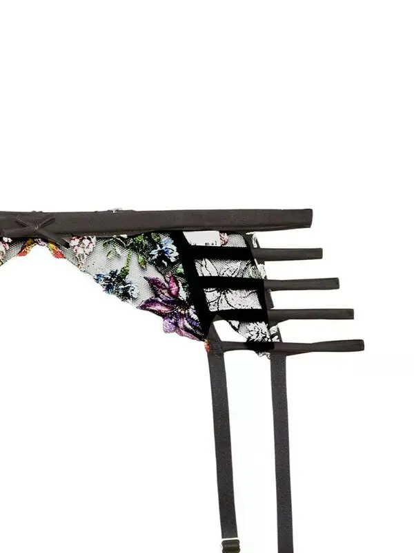 FLEUR DU MAL Wildfleur Garter Belt
