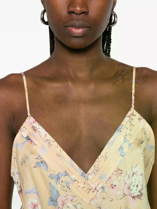 FORTE_FORTE Floral-print Blouse