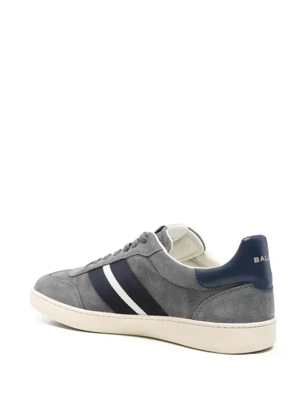 Bally Striped Detail Sneakers - Grey