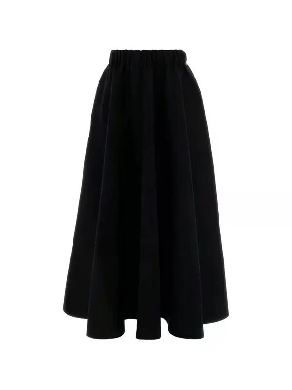 Extreme Cashmere Venus Flannel Skirt - Black