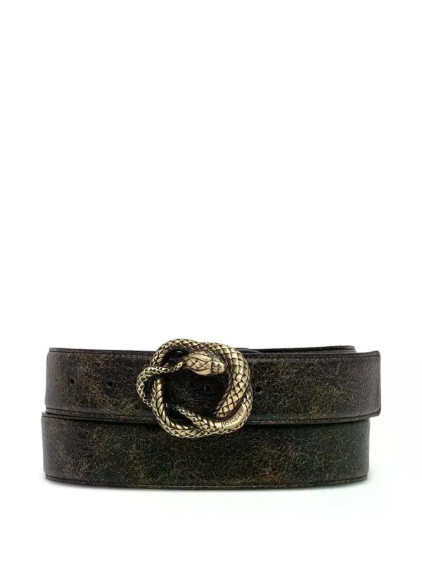 Just Cavalli Leather Belt - Brown