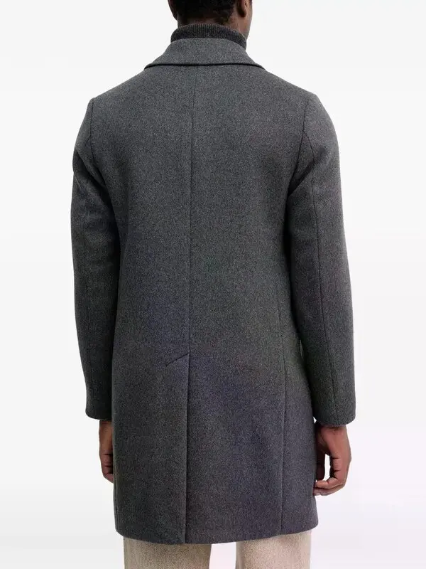 Sisley Single-breasted Coat - Grey