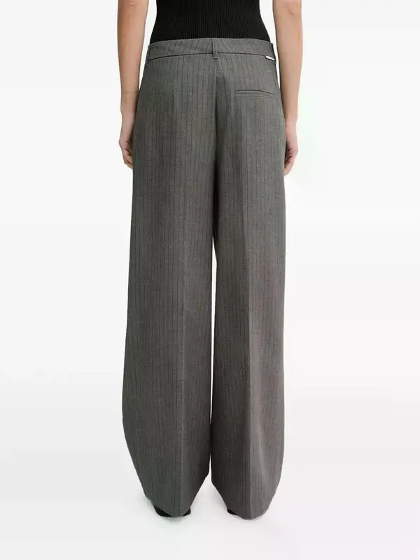 Marc O'polo Pinstripe Wide-leg Trousers