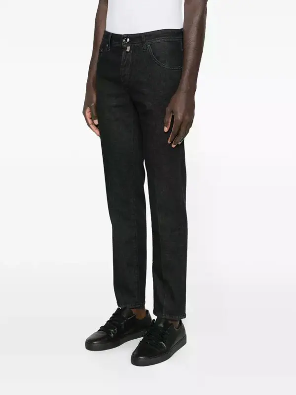 Jacob Cohen Five-pocket Straight Jeans - Black