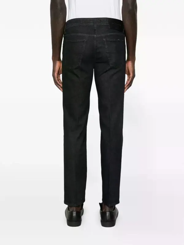 Jacob Cohen Five-pocket Straight Jeans - Black
