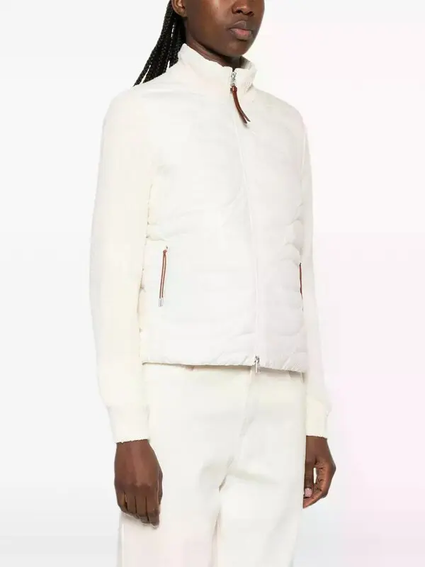 Moncler High-neck Zip-up Puffer Jacket