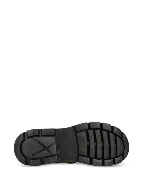 MEXX Leopard-print Lace-up Ankle Boots