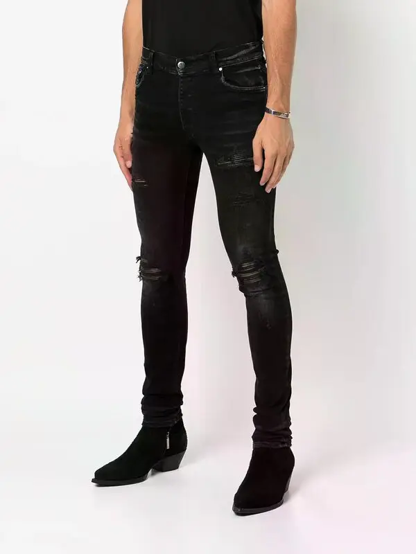 Amiri Distressed Skinny Jeans