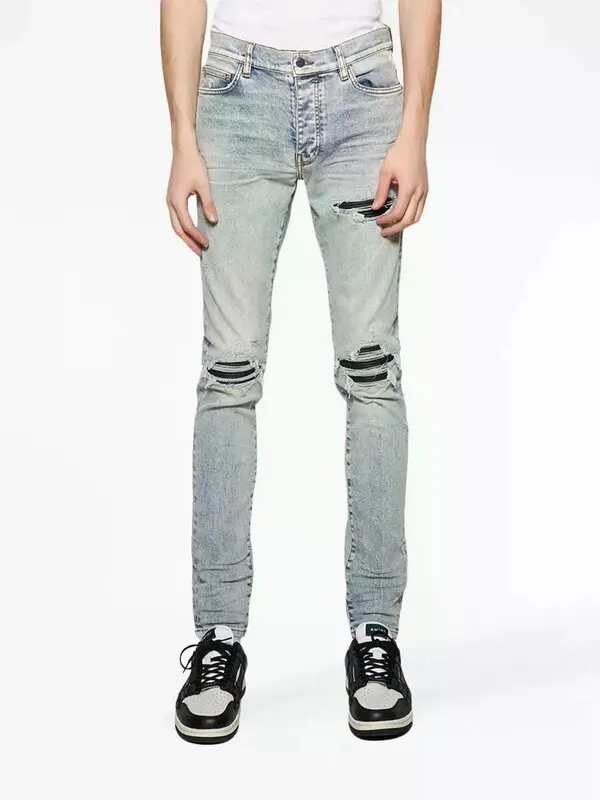 Amiri Mx1 Ripped Skinny Jeans