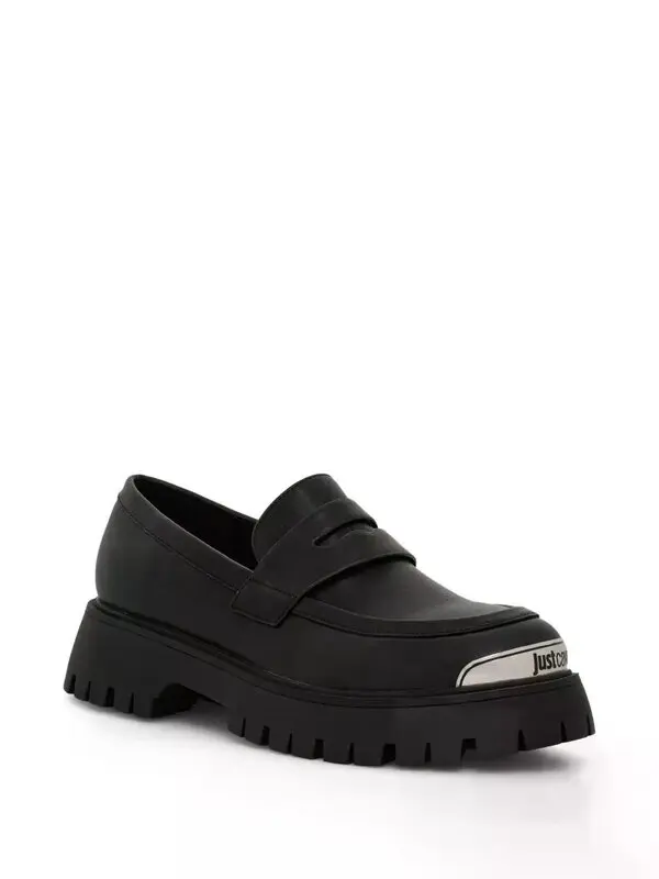 Just Cavalli Logo-detail Loafers