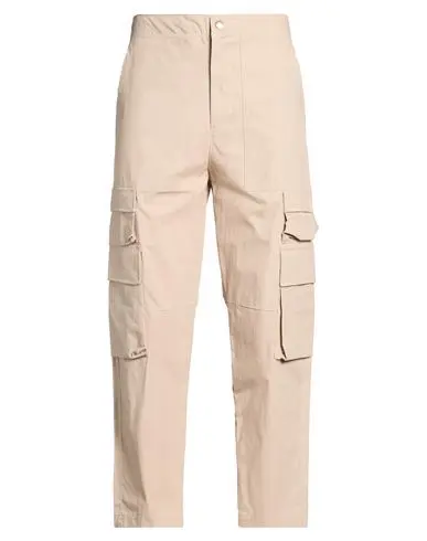 DISCLAIMER High-waisted Cargo Pants - Beige
