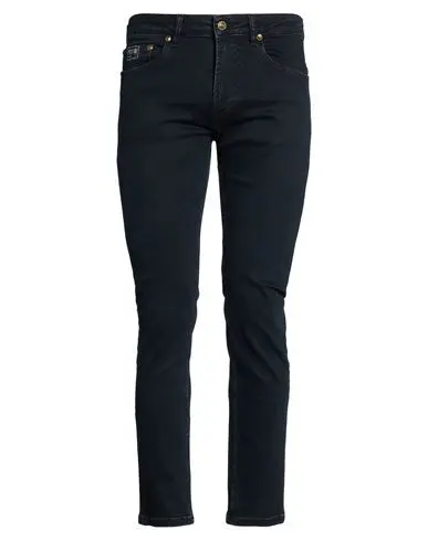 Versace Tapered Jeans In Stretch Denim - Blue