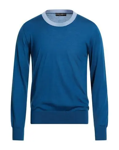 Dolce & Gabbana Cashmere Crewneck Sweater - Blue
