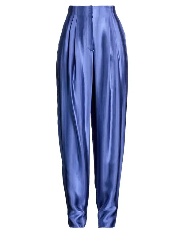 Emporio Armani Tapered Striped Viscose Pants