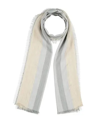 TWINSET Scarf Cream Acrylic, Polyester, Viscose, Wool, Cashmere - White
