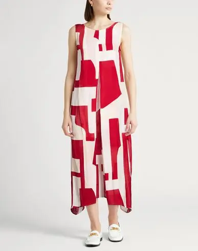 Alpha Studio Multicolor Woven Midi Dress
