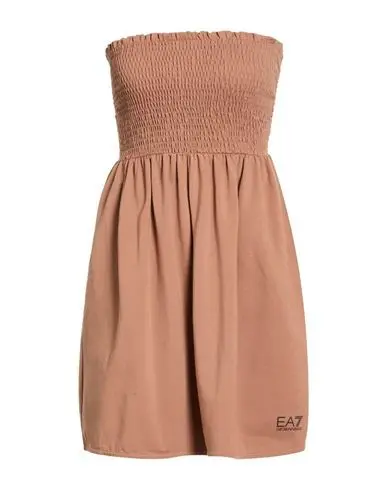 EA7 Mini Flared Dress - Brown