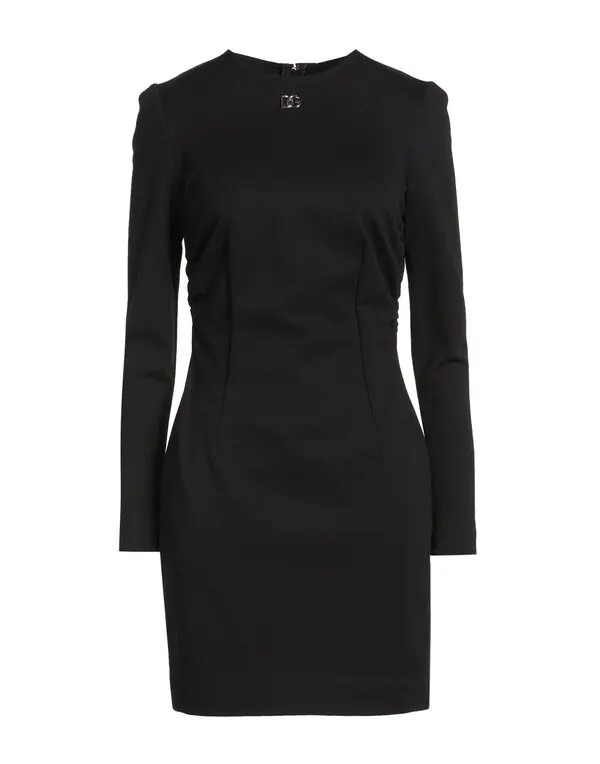 Dolce & Gabbana Jersey Bodycon Mini Dress In Black - 53% Off | Editorialist