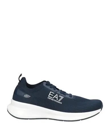 EA7 Knitted Low-top Sneakers - Blue